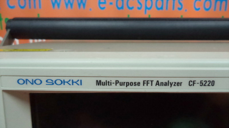 ONO SOKKI MULTI-PURPOSE FFT ANALYZER CF-5220