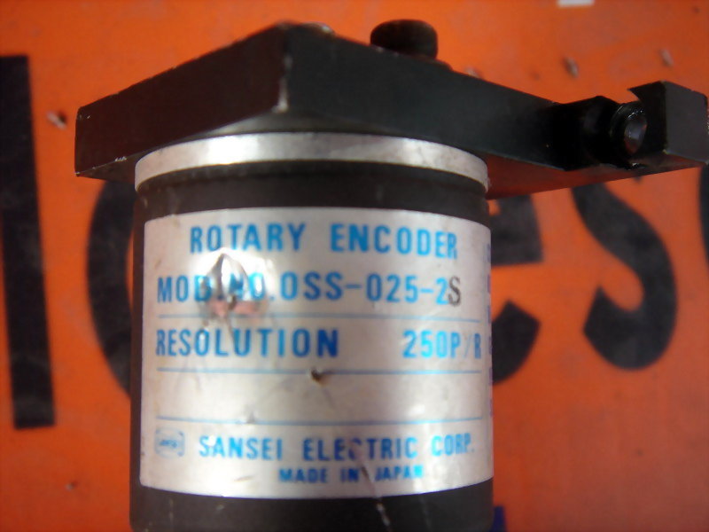 SANSEI ELECTRIC ROTARY ENCODER MOD.NO.0SS-025-2S