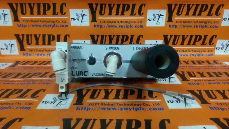 SOLVAC VACUUM PUMP W/SV390-4E SOLENOID VALVE