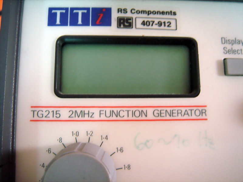 TTI TG215 FUNCTION GENERATOR