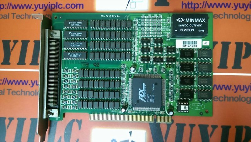 ADLINK ISOLATED 32CH DI/DO REV.A4 CARD PCI-7432