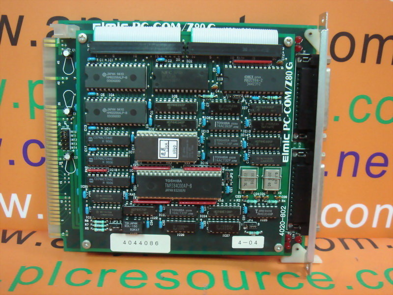 ELMIC 4020-802 PC-COM/Z80G PCB CARD/4020-801