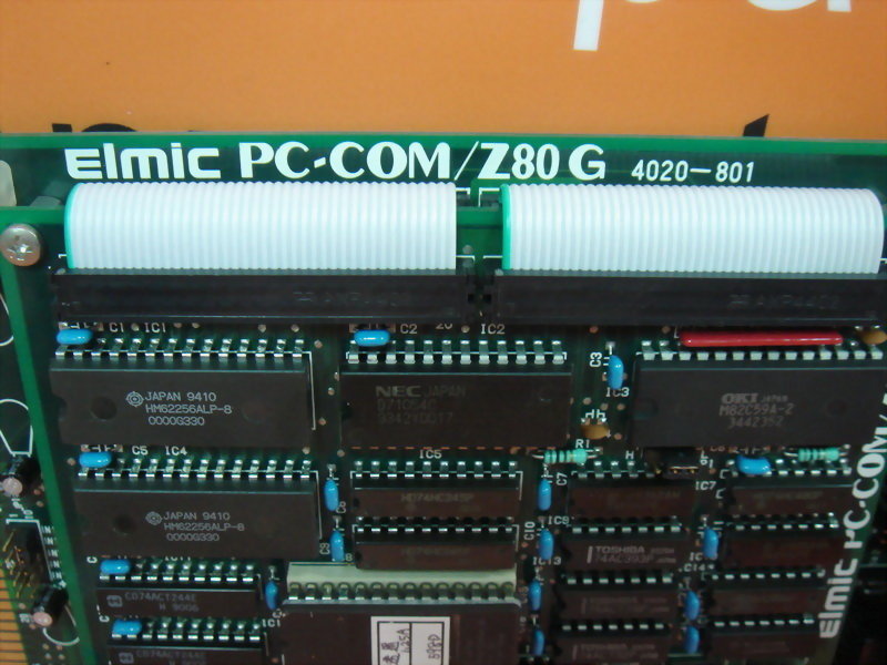 ELMIC 4020-802 PC-COM/Z80G PCB CARD/4020-801