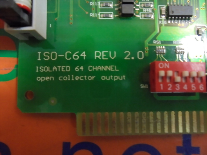 ISO-C64 REV 2.0 ISOLATED 64 CNANNEL OPEN COLLECTOR