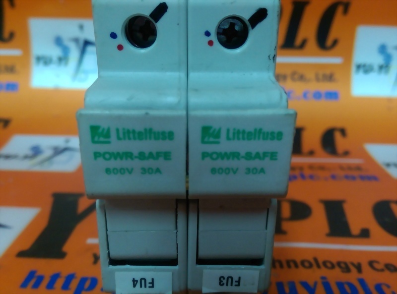 LITTELFUSE POWR-SAFE OF 600V 30A CLASS CC FUSE HOLDER