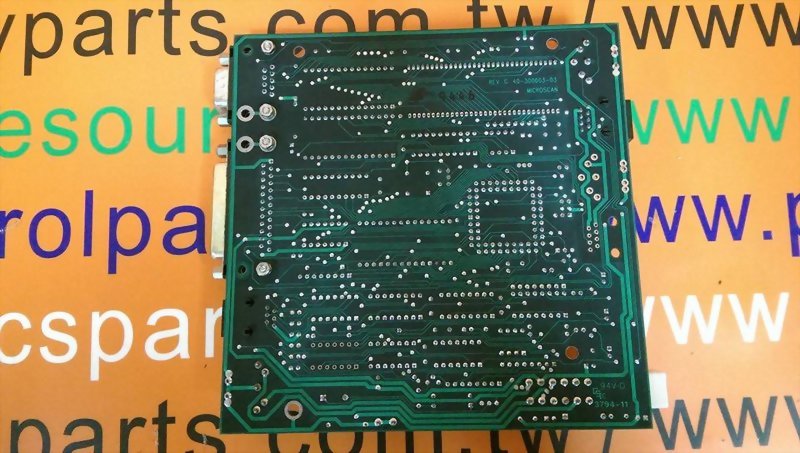 MICROSCAN SYSTEMS INCORP CPU BOARD 43-300003-10 REV NMICROSCAN SYSTEMS ...