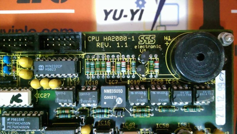 SPS ELECTRONIC CPU MODULE REV:1.1 HA2000-1