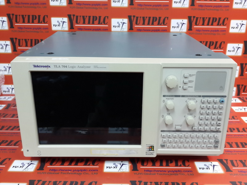 TEKTRONIX TLA704 LOGIC ANALYZER COLOR PORTABLE MAINFRAM