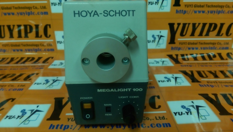 HOYA-SCHOTT MEGALIGHT 100 ILLUMINATOR LIGHT SOURCE