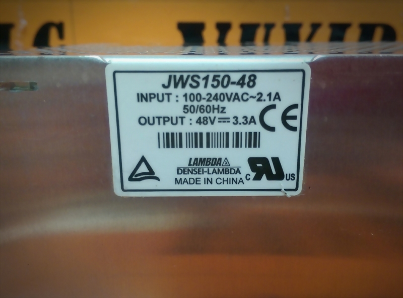 LAMBDA JWS150-48 POWER SUPPLY