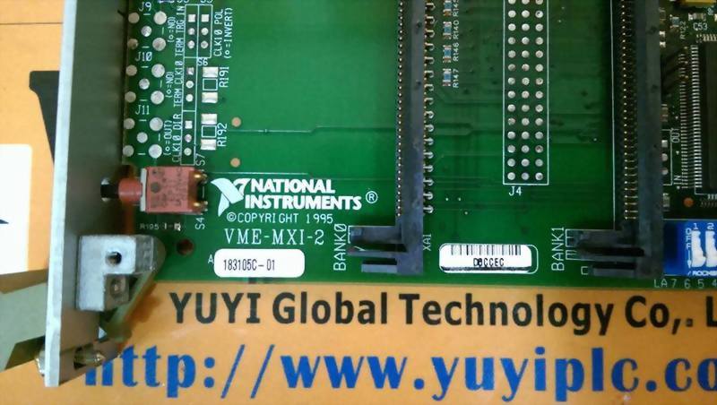 NATIONAL VME-MXI-2 MAINFRAME EXTENDER MIXBUS INTERFACE