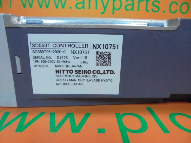 NITTO SEIKO NX10751 SD550T CONTROLLER