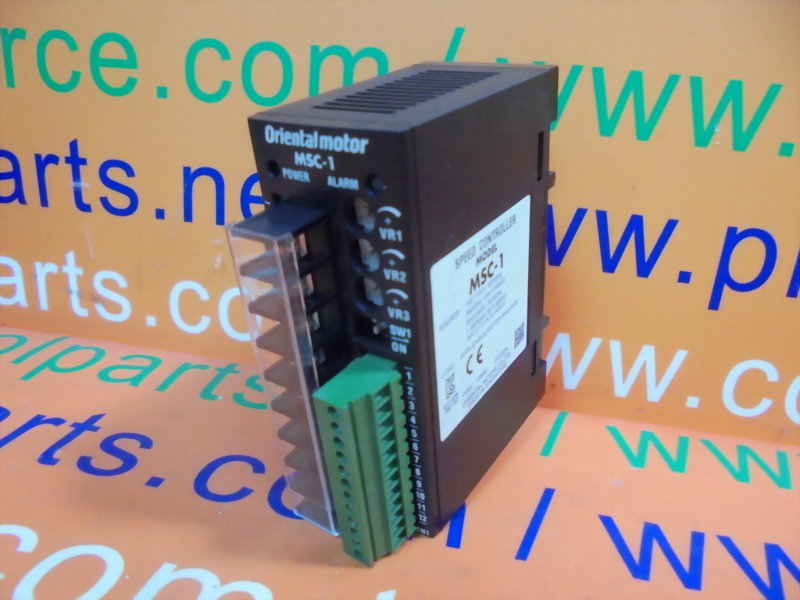 ORIENTALMOTOR MSC-1 SPEED CONTRALLER