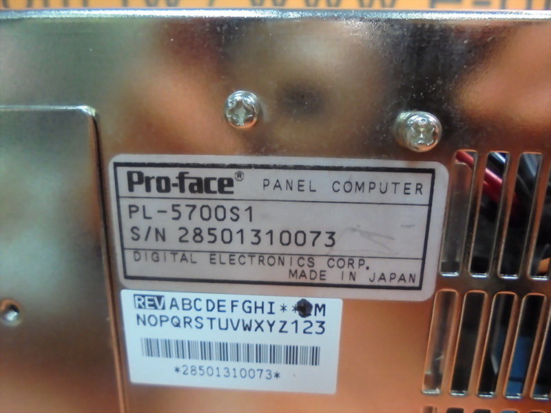 PROFACE PANEL COMPUTER PL-5700S1