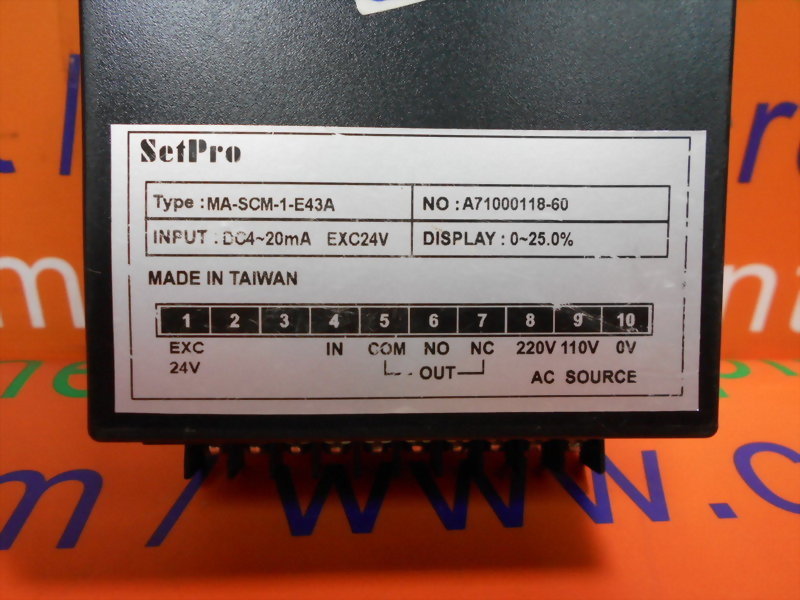 SETPRO MA-SCM-1-E43A