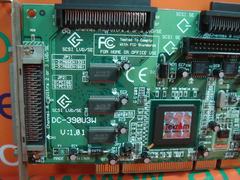 TEKRAM DC-390U3W SCSI CARD