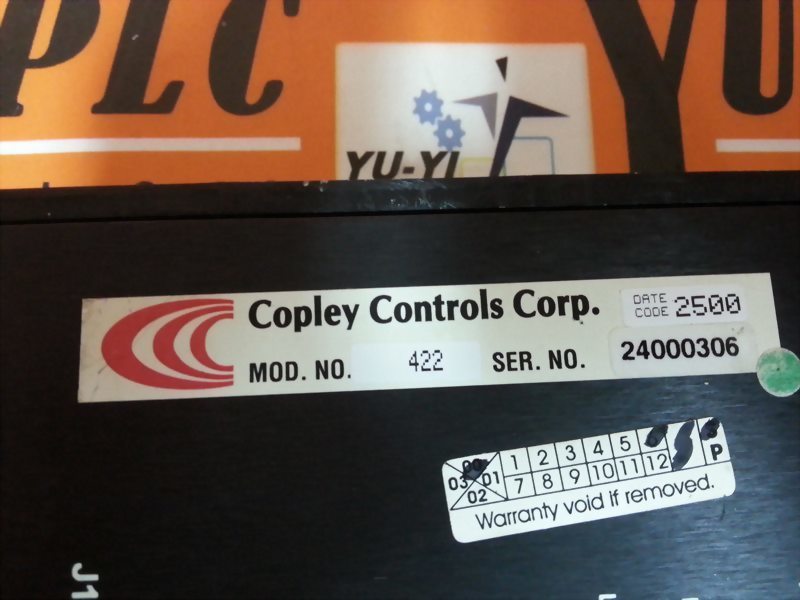 COPLEY CONTROLS 422 SERVO DRIVE AMPLIFIER