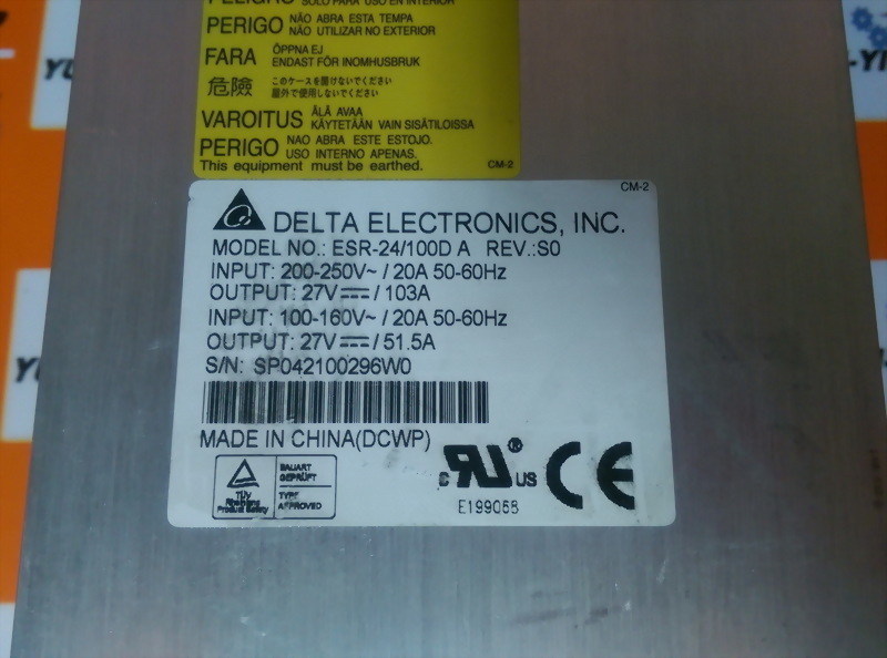 DELTA ESR-24/100D A REV:S0 RECTIFIER