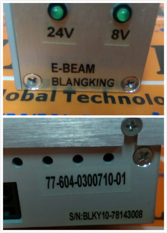 HMI E-BEAM 77-604-0300710-01 BLANGKING