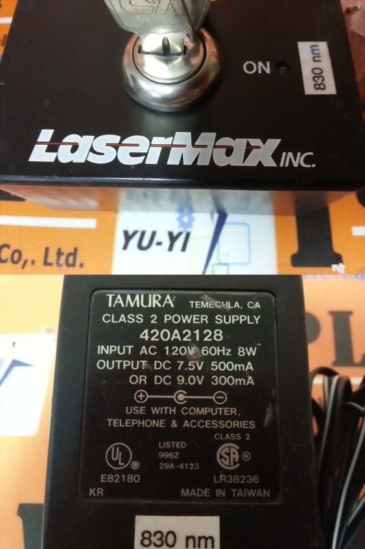 LASERMAX INC 830 NM WAVELENGTH