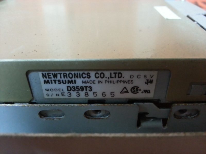 MITSUMI D359T3 1.44MB 3.5" INTERNAL FLOPPY DISK DRIVE