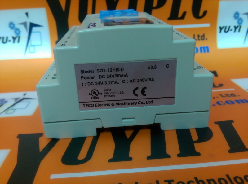 TECO SG2-12HR-D PROGRAMMABLE CONTROLLERS