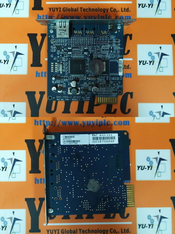 APC 640-1110A-Z_REV05 WEB NMC CARD-RHOES 2 AP9630J