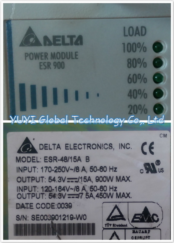 DELTA ESR-48/15A B ESR 900 POWER MODULE