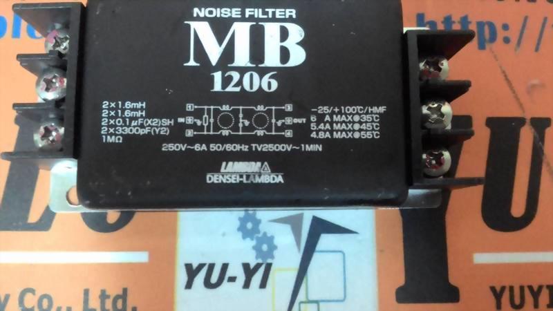 DENSEI-LAMBDA MB1206 NOISE FILTER