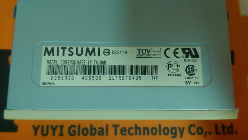MITSUMI D359M3D 1.44MB 3.5" INTERNAL FLOPPY DISK DRIVE