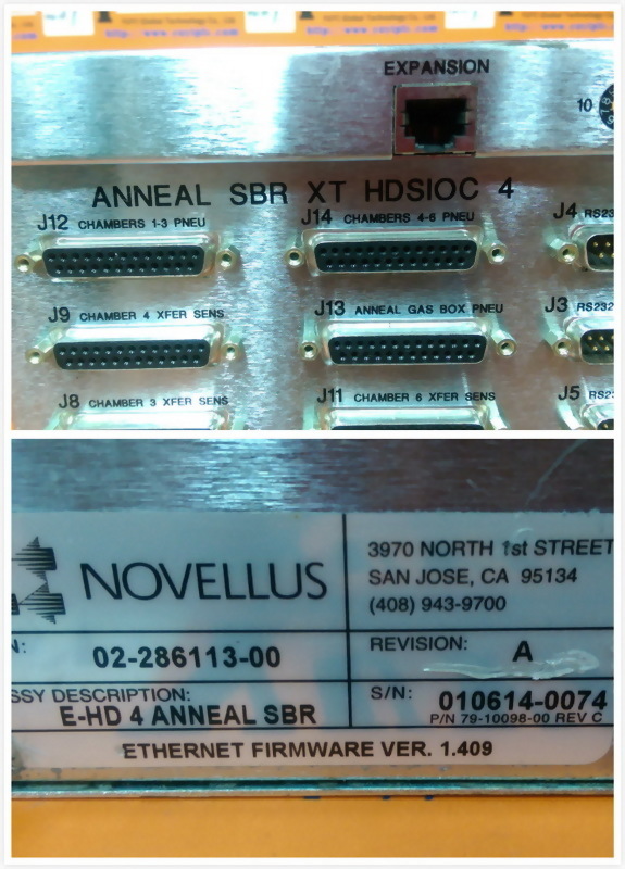 NOVELLUS 02-286113-00 CONTROLLER