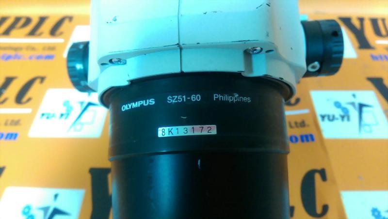 OLYMPUS SZ51-60 W/0.62X MICROSCOPE