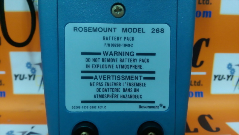 ROSEMOUNT 268 HANDHELD PROGRAMMER