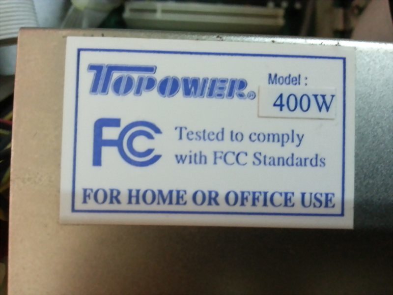 TOPOWER TOP-400SS POWER SUPPLY