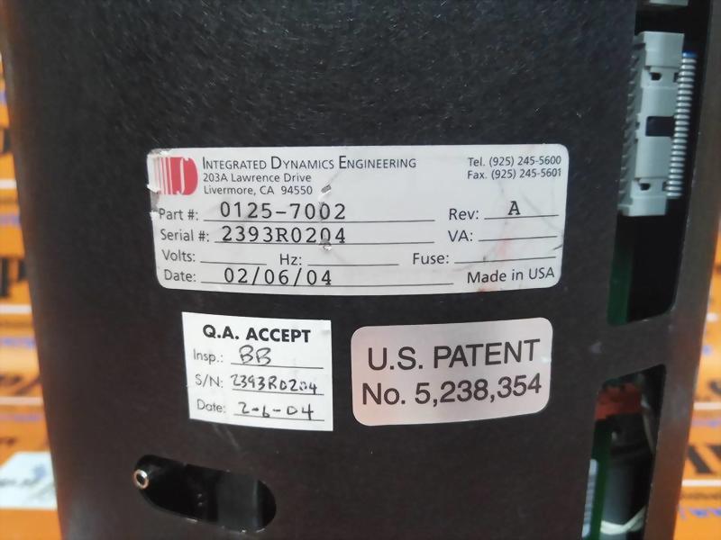 0125-7002 PER4MER SINGLE ARM WAFER ROBOT CYBEQ 8000