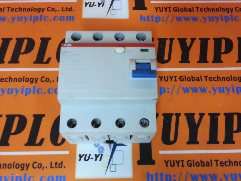 ABB F204 A 63A CURRENT CIRCUIT BREAKER