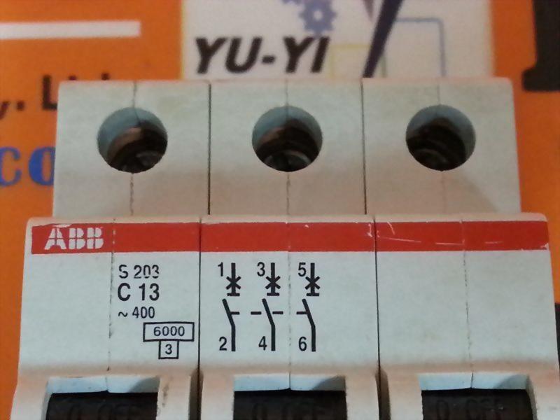 ABB S 203 C13 / S203-C13 CIRCUIT BREAKER