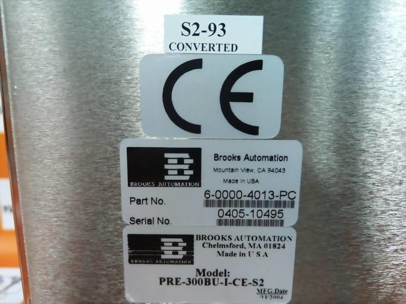BROOKS PRI AUTOMATION PRE-300BU-I-CE-S2 WAFER PRE ALIGNER