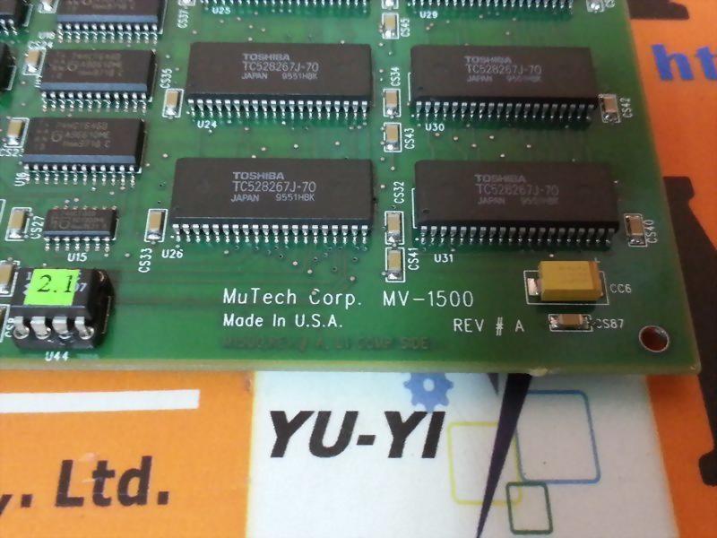 MUTECH PCI IMAGE VIDEO CAPTURE FRAME GRABBER MV-1500