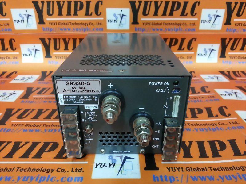 NEMIC-LAMBDA SR330-5 POWER SUPPLY 5V 66A