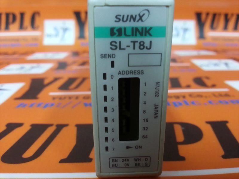 SUNX SL-T8J LINK SNAP CONNECTOR 8 CHANNEL INPUT MODULE