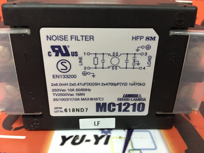 DENSEI-LAMBDA MC1210 NOISE FILTER