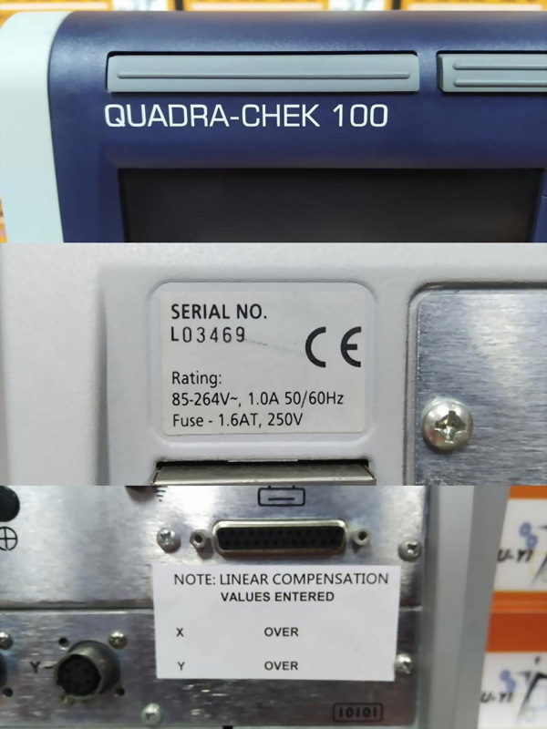 METRONICS QUADRA-CHEK 100 DIGITAL READOUT MICROSCOPE