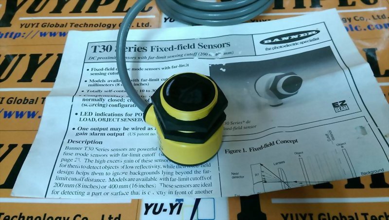 BANNER T30 SERIES FIXED-FIELD SENSORS T30SN6FF400