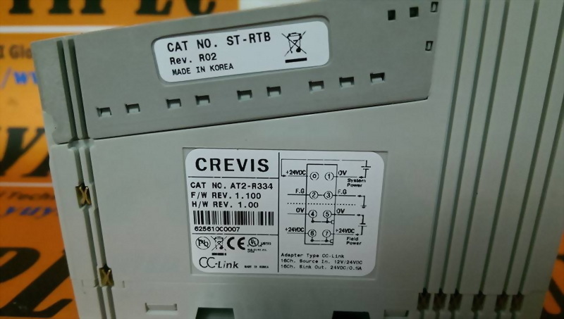 CREVIS AT2-R334 CC-LINK REMOTE I/O & CAMERA