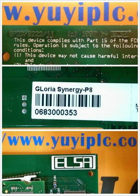ELSA GLORIA SYNERGY-P8 PCI VIDEO CARD