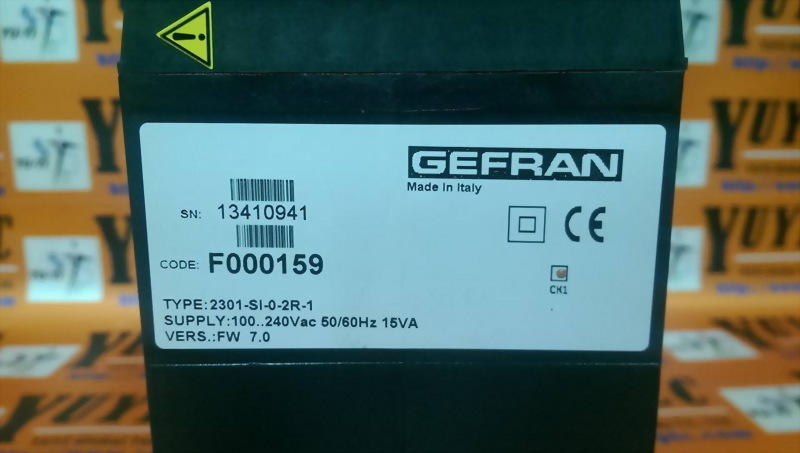GEFRAN 2301-SI-0-2R-1 100-240V PROCESO/TEMP. CONTROLL