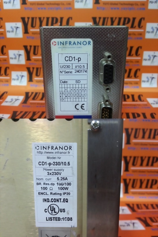 INFRANOR CD1-P PROFIBUS POSITIONER U/230, I/10.5