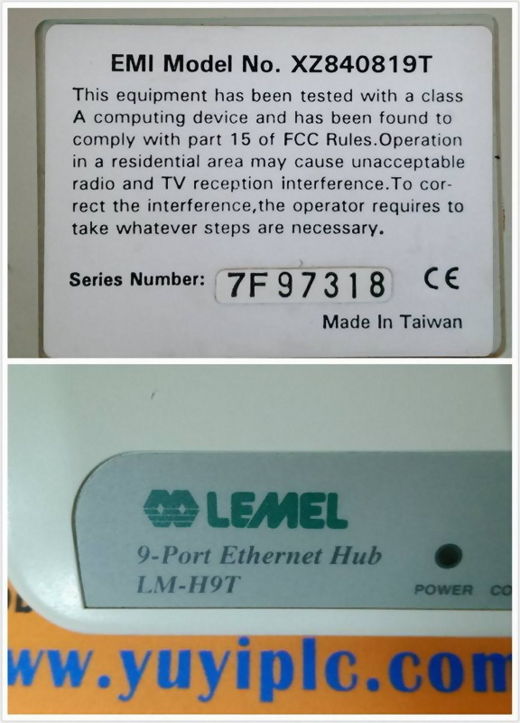 LEMEL XZ840819T 9-PORT ETHERNET HUB LM-H9T