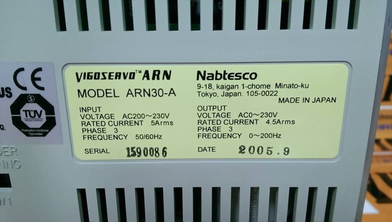 NABTESCO VIGOSERVO ARN30-A